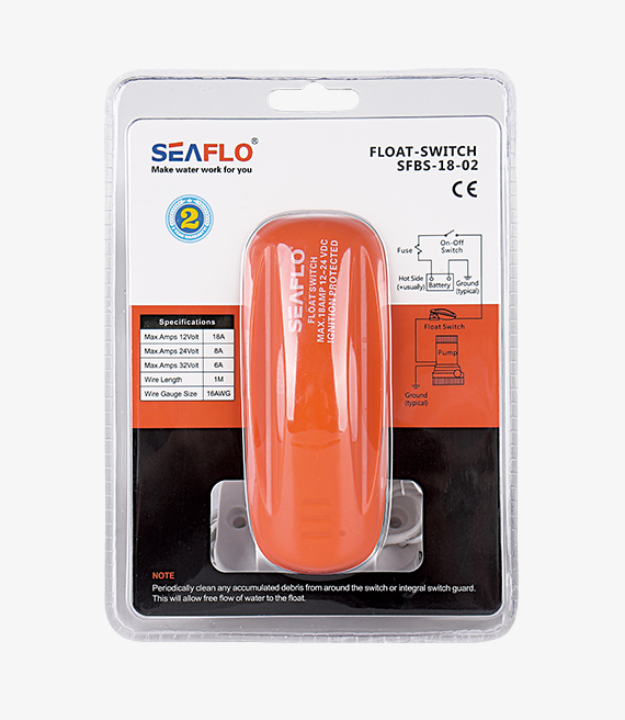 seaflomarinerv - 02 Series SEAFLO Bilge Pump Float Switch