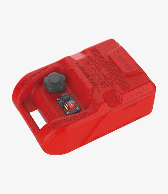 3 Gallon/12 Liter Portable Marine Boat Fuel Tank with Gauge-SEAFLO