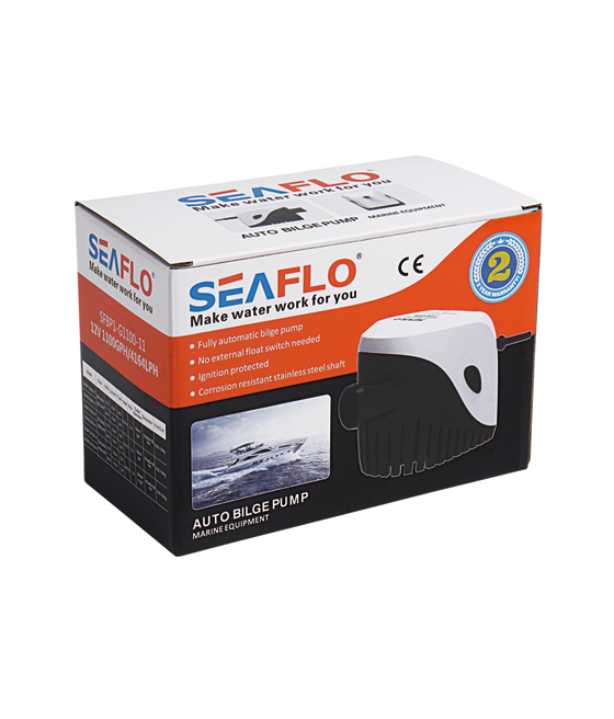 seaflo 11 Series 750 GPH SEAFLO Automatic Bilge Pump with Magnetic ...
