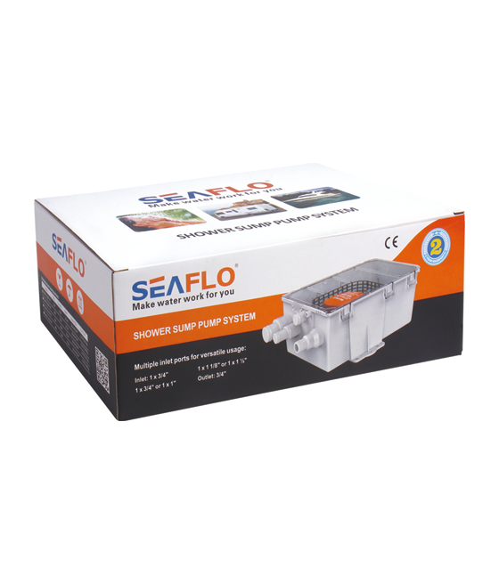 SEAFLO 07 Series 750GPH Seaflo Shower Pump System bilge pump-SEAFLO