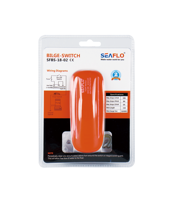 SEAFLO 02 Series SEAFLO Bilge Pump Float Switch for marine-SEAFLO