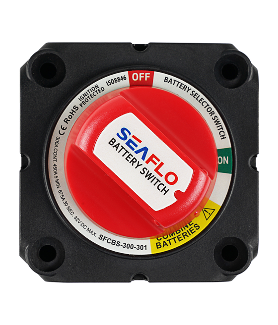 Dual Circuit ON/OFF Battery Disconnect Switch Plus_SEAFLO-SEAFLO