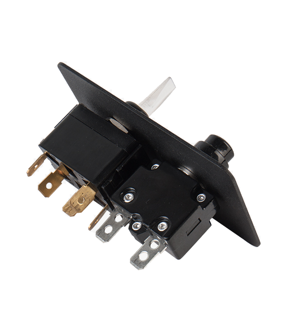 SEAFLO 3 Way Bilge Pump Switch Panel 12v 24v Motorized Circuit Breaker ...