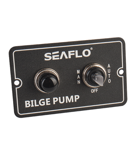 SEAFLO 3 Way Bilge Pump Switch Panel 12v 24v Motorized Circuit Breaker ...