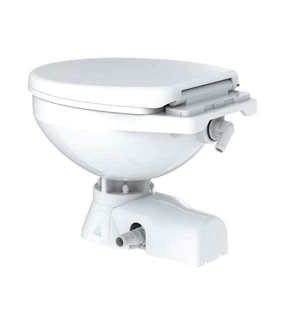 SEAFLO 12v/24v Silent Electric Toilet Smart Marine Toilet with Flush ...