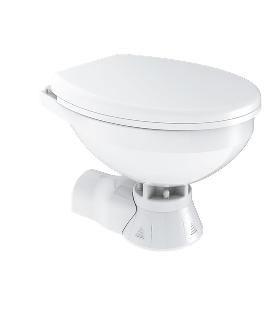 SEAFLO 12v/24v Silent Electric Toilet Smart Marine Toilet with Flush ...