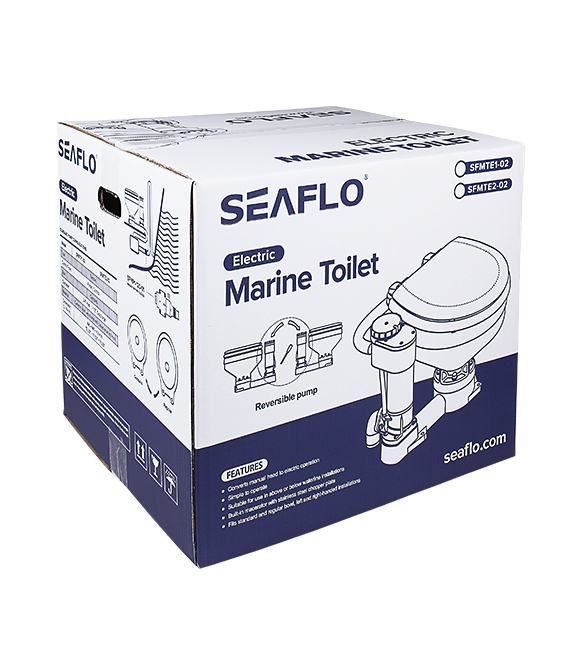 SEAFLO 12v 24v Electric Smart toilet Conversion Marine Toilet with ...