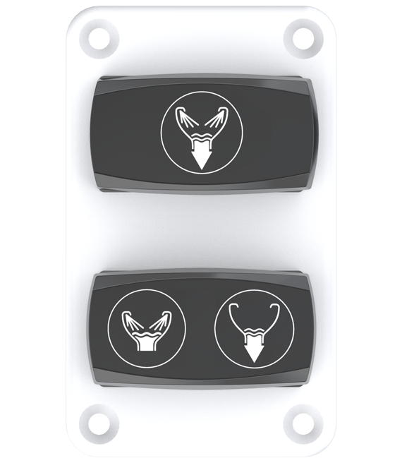 SEAFLO Electric Marine Toilet Switch Panel-SEAFLO