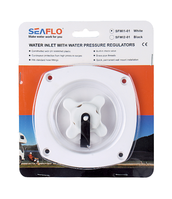 SEAFLO RV Plastic water inlet-SEAFLO