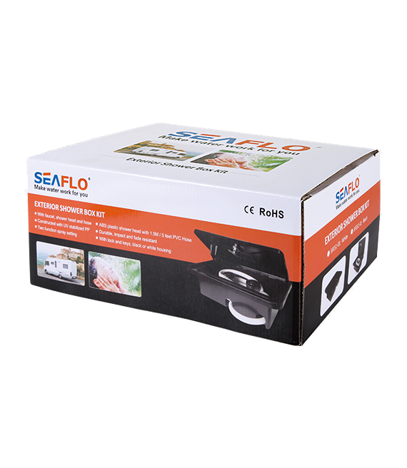 SEAFLO Durable, Impact and Fade Resistant External Shower for caravan ...