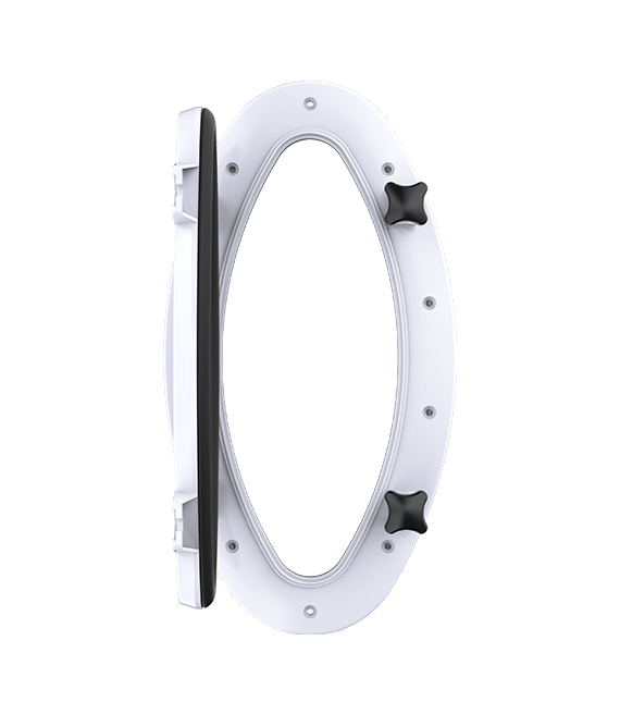 SEAFLO Boat Yacht Oval Porthole Door Window for Marine-SEAFLO