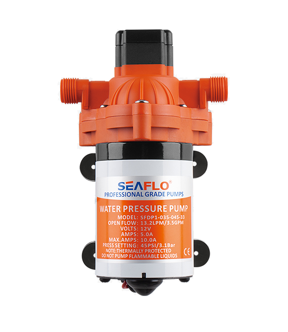 SEAFLO OEM 3.0GPM Home Use 24V Diaphragm marine pump 17-60 psi sea ...