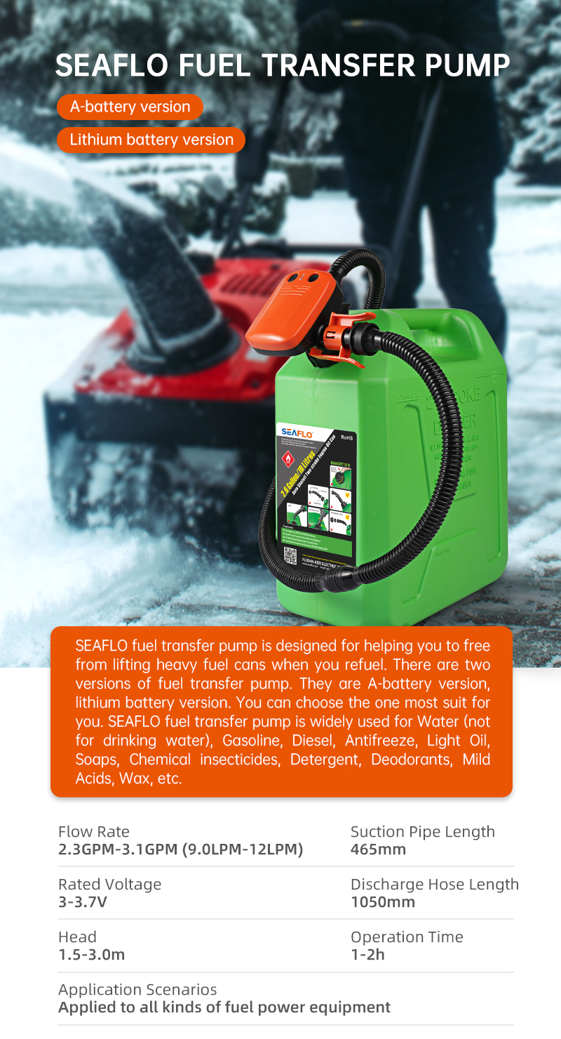 SEAFLO Horizontal oil pump series-SEAFLO