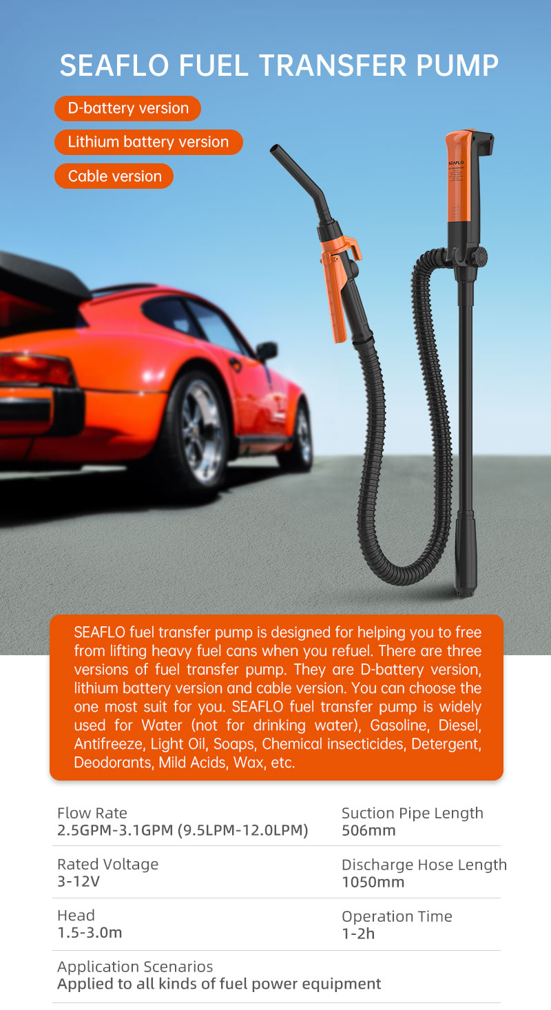 SEAFLO Vertical oil pump series-SEAFLO