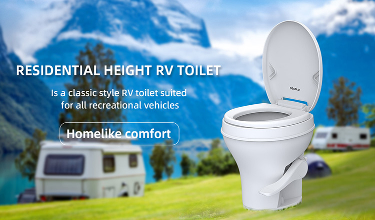 SEAFLO Residential Height RV Toilet New Arrival-福建爱的电器有限公司