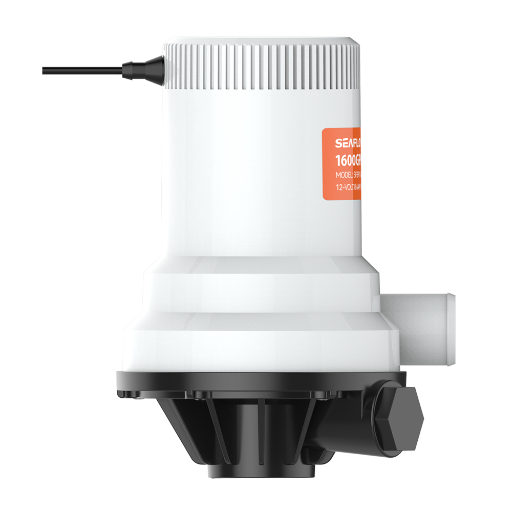 01 series 1600 GPH Dual Port Livewell Pump-SEAFLO